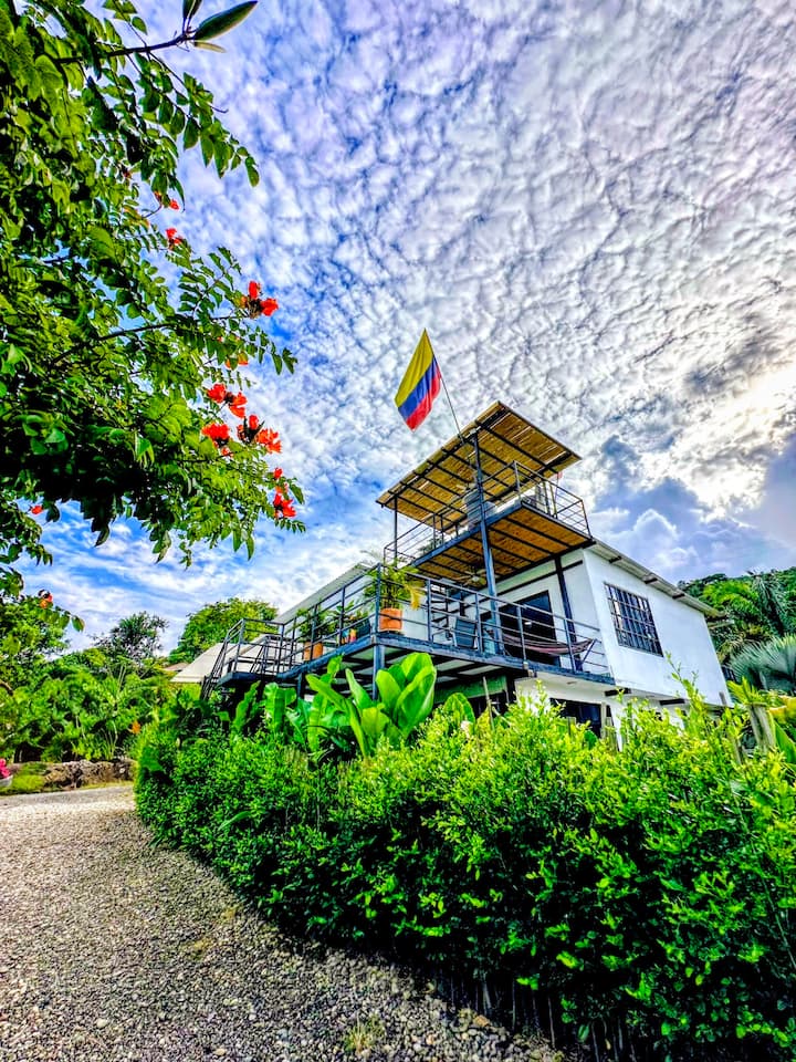 Laureles Luxury For Groups / Pool & Mountain View - Villeta