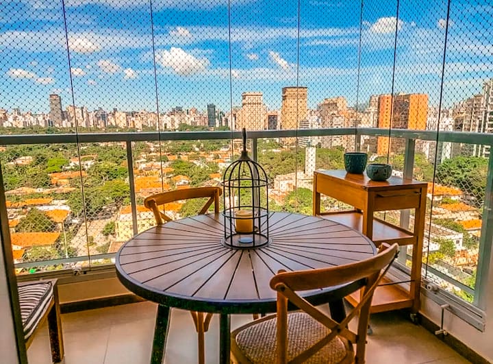 Pinheiros 55m² Faria Lima Vista Verde Com Varanda - São Paulo