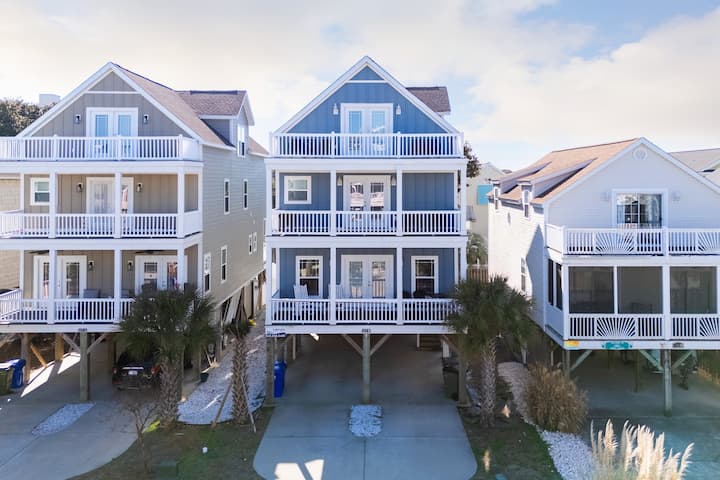 Beautiful 7 Bedroom Beach Home - Sea Star - Surfside Beach, SC