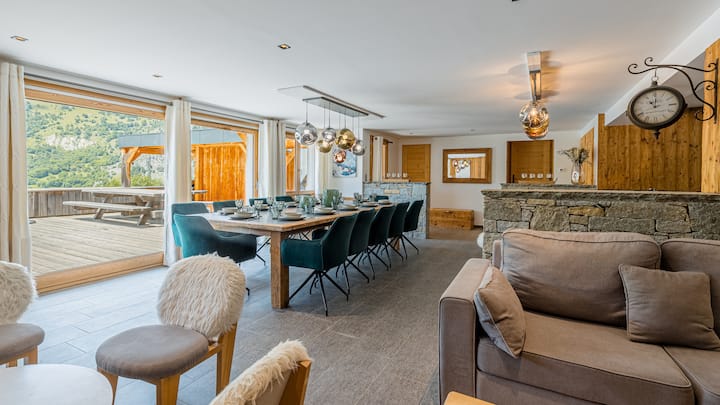 Le Refuge - Sauna - Barbecue - Montricher-Albanne