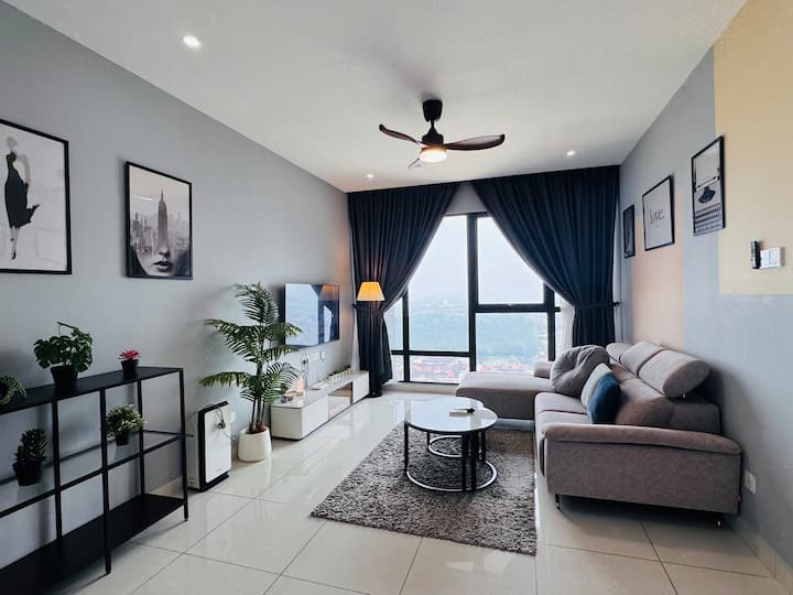 Southkey Jb | Stunning City View 2br | Jb | 5 Pax - Malaysia