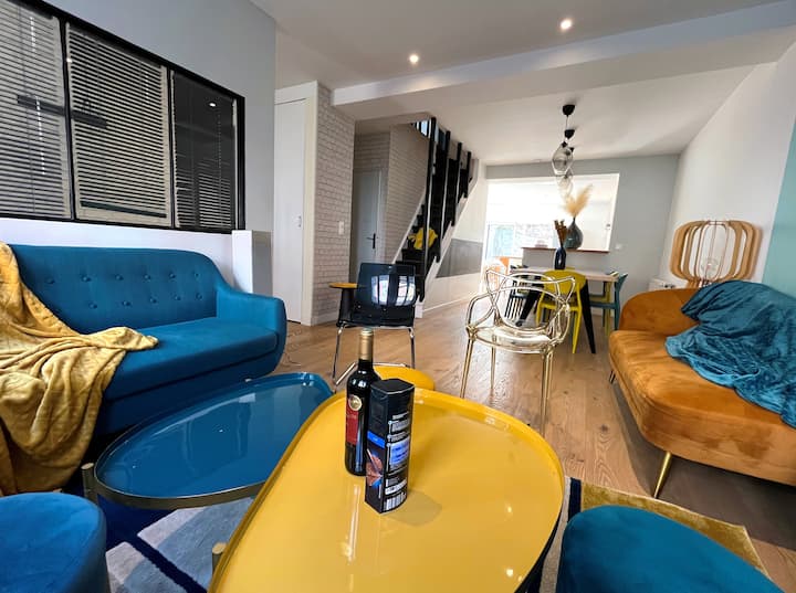 Maison 120 M² • 5 Ch • Patio • 10 Min Vieux-lille - Tourcoing