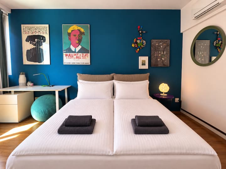 Rosa Apartment  Ljubljana Central Station - Ljubljana