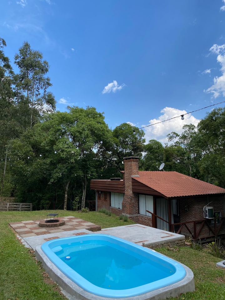 Casa De Campo Refúgio Do Mirante Com Piscina - Santa Catarina (estado)