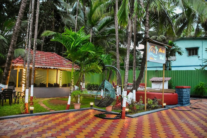 4bhk W/ Brkfast Just 2 Mins Away Beach - Alibag