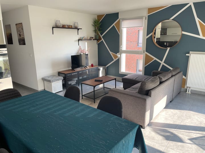 Beau T3 Avec Balcon & Parking - Strasbourg Koenig - Estrasburgo