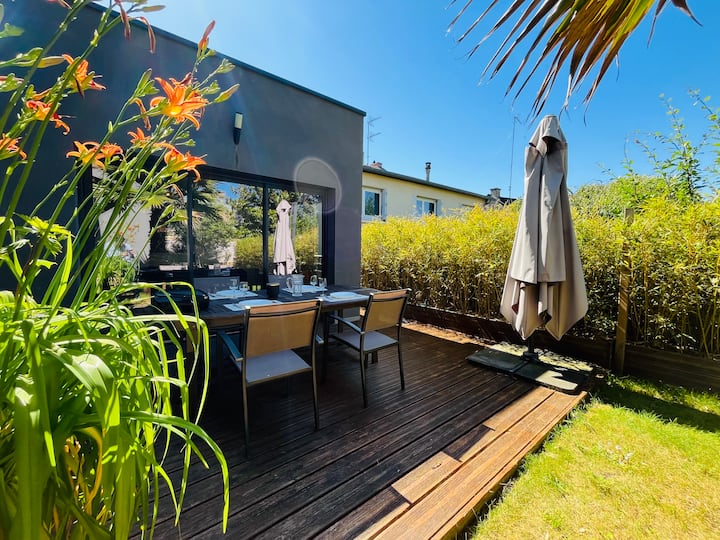 Casa Belfort T3 Avec Jardin Paradisiaque - Angers
