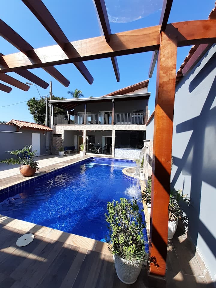 Catempcaragua, Casa Com Piscina - Caraguatatuba