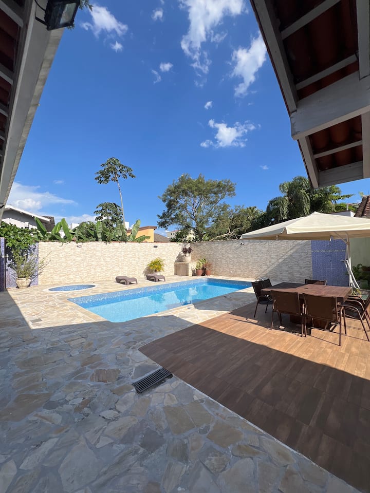 Casa Agradável C Piscina Para Crianças E Adultos!! - Ubatuba
