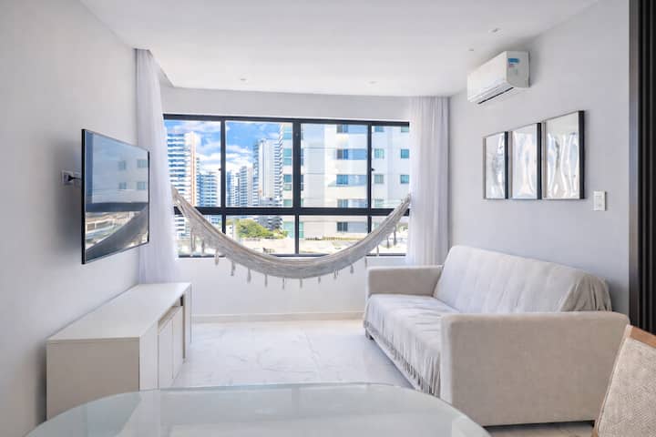 Flat Em Boa Viagem - Cama Queen - Boa Viagem