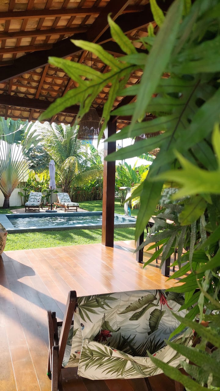 Maison Charme Tropical, Piscine Privée, Mer à 150m - Pernambuco