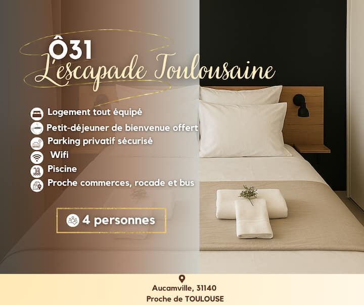 Ô31, L’escapade Toulousaine | Cosy Chic & Piscine - Toulouse