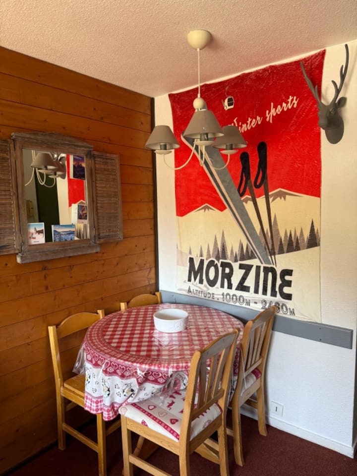 Chaleureux Studio Quartier Falaise, Avoriaz - Morzine