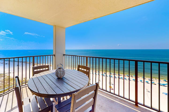 2br Gulffront 11th-floor | Balcony | Pool - Orange Beach, AL