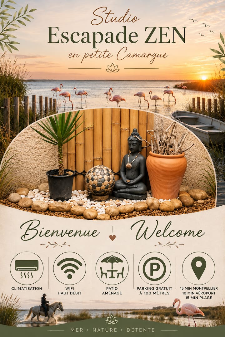 Escapade Zen En Petite Camargue - Carnon