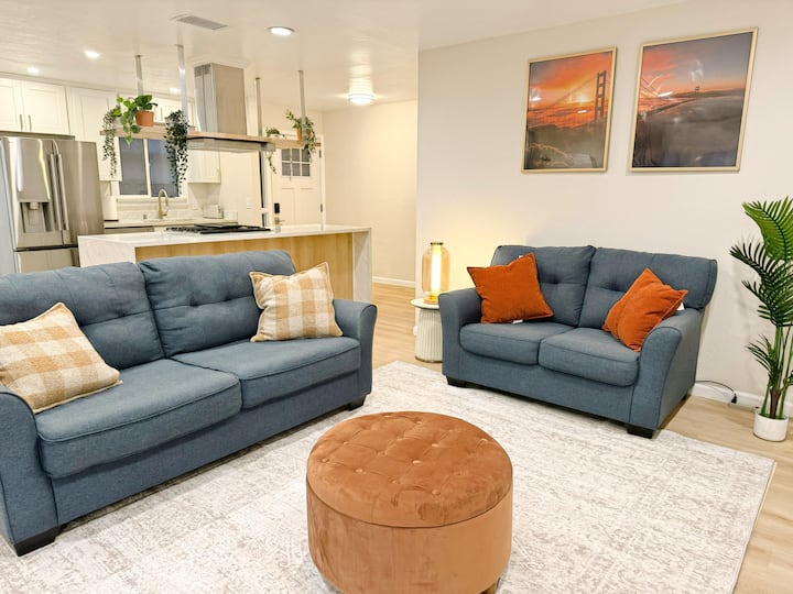 Newly Remodeled 4br Near Sfo | Quiet, Easy Parking - San Bruno, CA