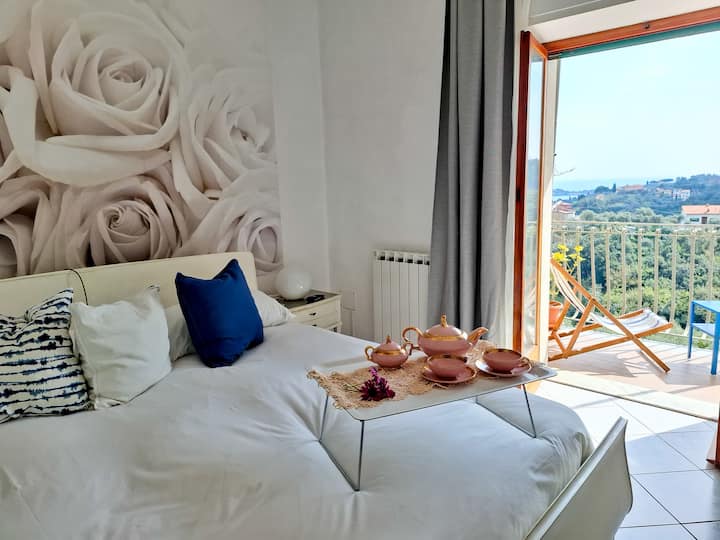 Tra Lerici E Cinque Terre Con Balcone Vista Mare - Italie