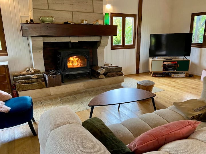 Magnifique Vue - Grand Chalet Bord De Seine Et Lac - Seine-et-Marne