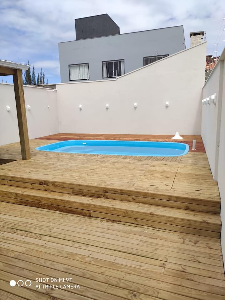Casa 1 Praia Da Pinheira (Ens.) C/ Ar Cond 3 Quart - Florianópolis