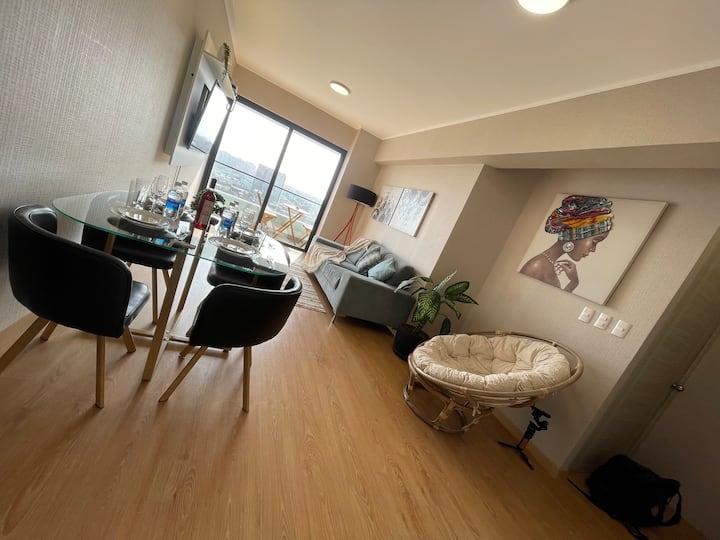 Departamento Nuevo Con Hermosa Vista Mar Alberca - Pérou