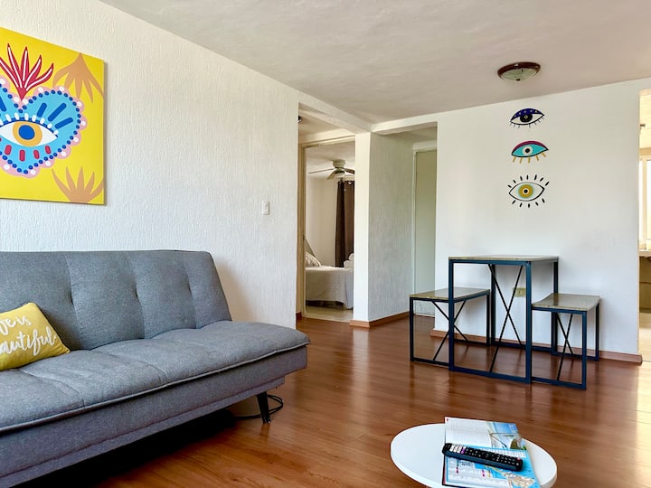 Mi Lugarcito Cerca Del Mar, Depto. 2 Recámaras. - Cancún