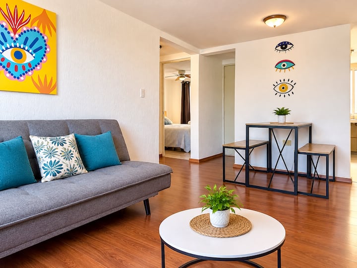 2 Bedrooms + A/c + Parking  Ideal For Families - Cancún