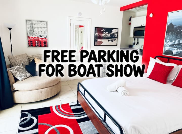 313. 1 Blk To Beach 2nd Flr Studio Private Balcony - Fort Lauderdale, FL
