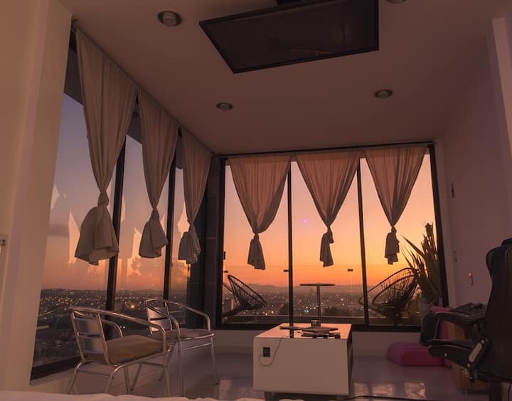 Loft Vista Panorámica | Terraza Privada | Puebla - Puebla