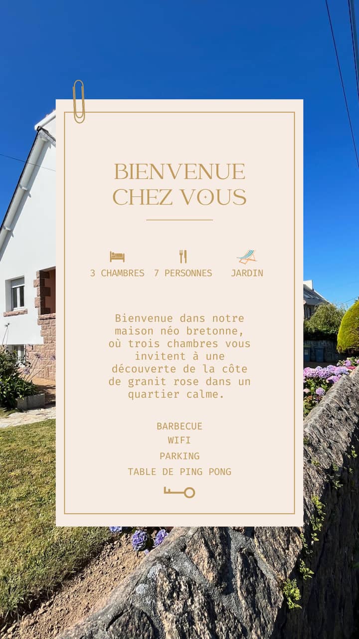 Maison Familiale Proche Des Plages 7p/3ch - Perros-Guirec
