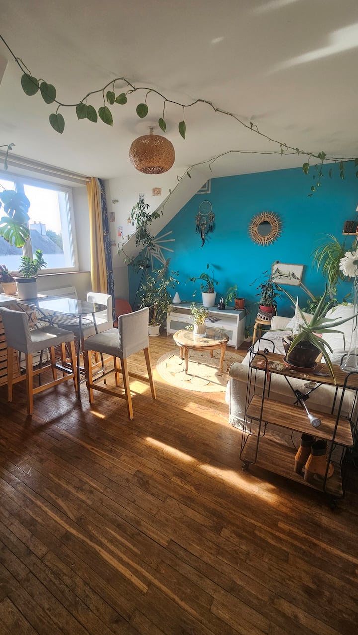 T2 Cosy Proche éChangeur Rennes/nantes - Vannes