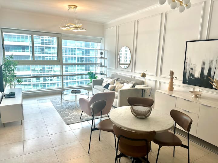 Modern Luxury 1br Marina View Near Beach - Emaar - Dubai
