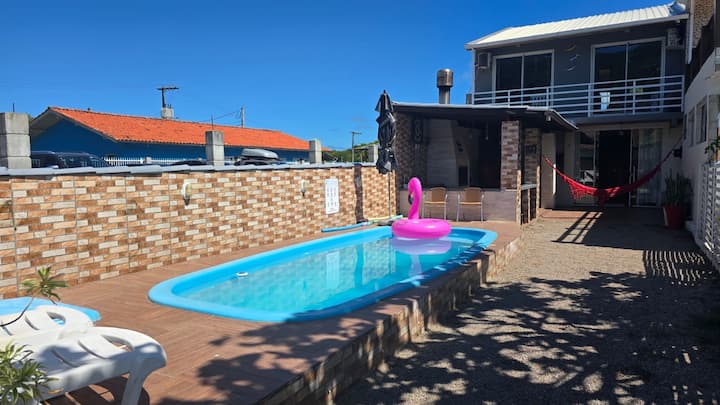 Casa  De Praia Com Piscina, 300m Da Praia Do Siriú - Garopaba