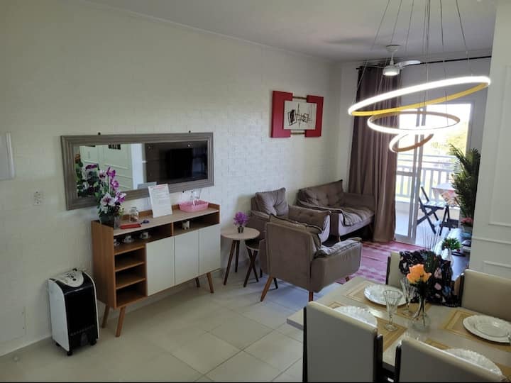 Apto Em Bertioga  C  Linda Vista  Praia De Riviera - Bertioga