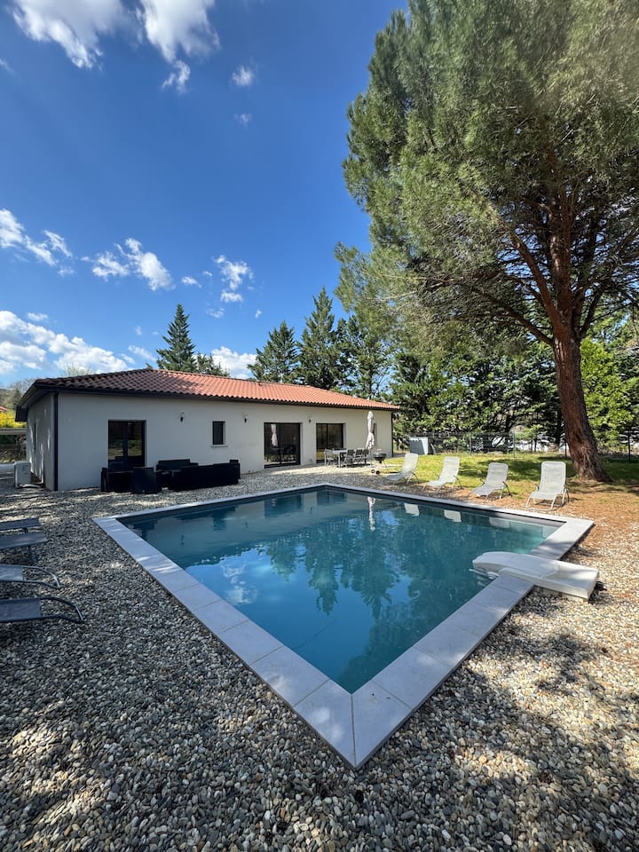 Villa Moderne Avec Piscine Privée Au Cœur Du Lot - Lot