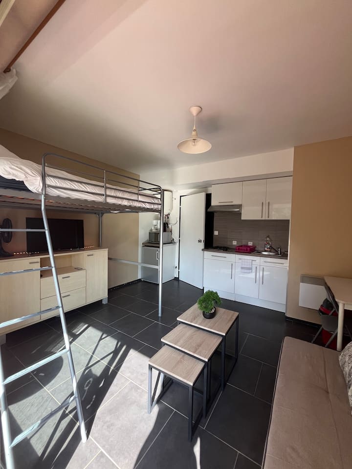 Studio Meublé + Place De Parking - Vannes