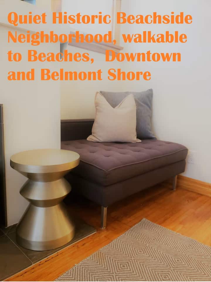 Spacious Contemporary Beachside Flat - Long Beach, CA