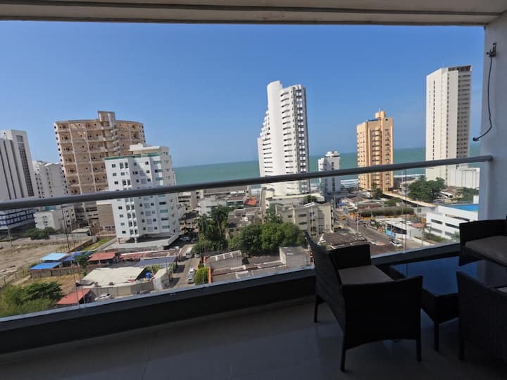 Sunset Oceanview Balcony•walk To Oldtown•pool•ac - Cartagena
