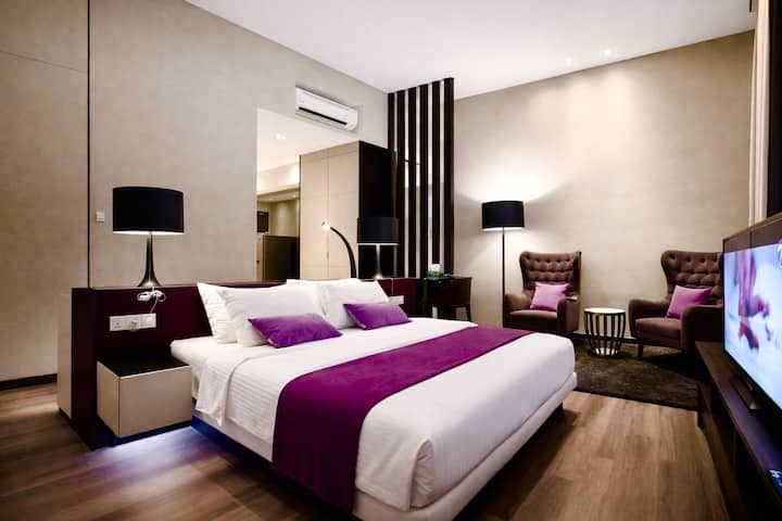 【Big Bathtub】seafront •Kingbed •Town •Couple-stay - Penang