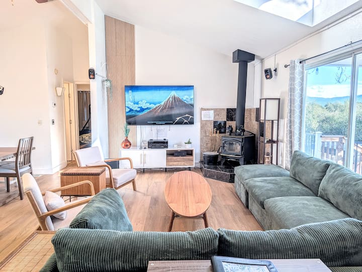 8 Acre Spa Retreat | Bbq, Patio, Views, 3br - Yosemite National Park, CA