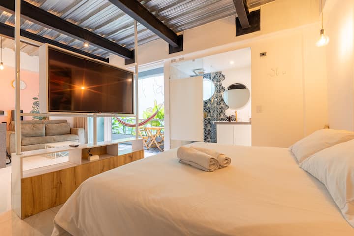 Utopía 4.west - Shining 2br•wi-fi•ac•self Check-in - Envigado