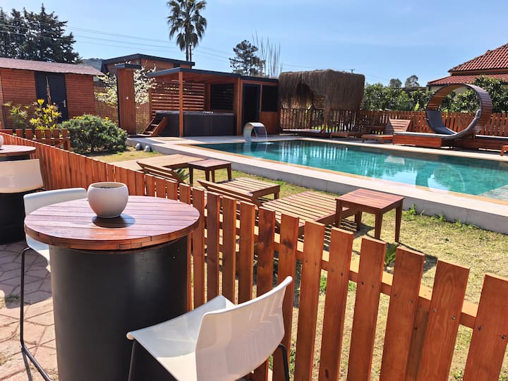 Lüks Villa Kaktüs  ÖZel Havuz, Sauna Jakuzi & Kano - Orhaniye