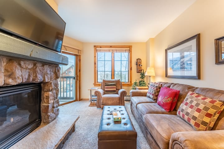 Condo In River Run Village, Slope Views, Private Balcony W/ Outdoor Seating! - Summit County, CO