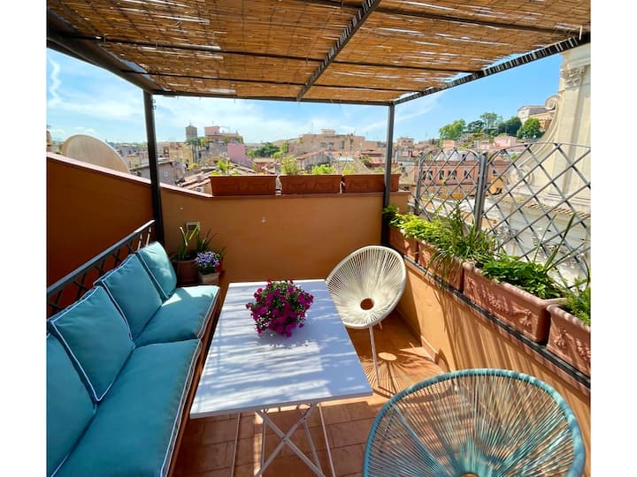 Panoramic Terrace Trastevere Penthouse - Roma