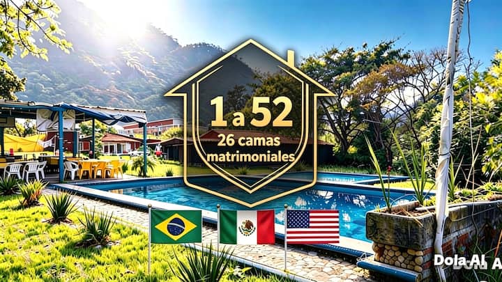 Quijote Amplia Y Comoda Quinta Orizaba 52huespedes - Orizaba