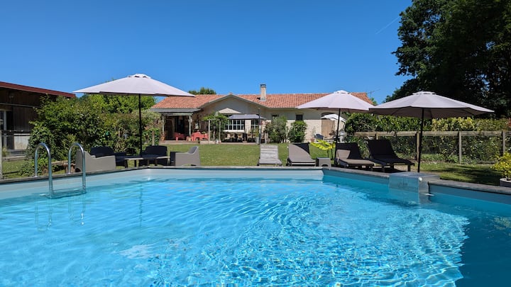 Maison Piscine Campagne Bordeaux - Saint-Médard-en-Jalles