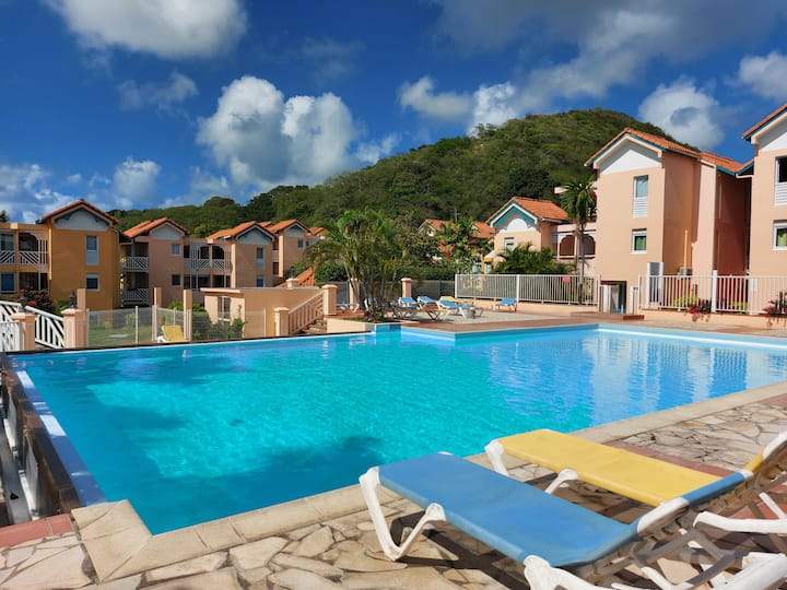 Studio Cosy Avec Piscine, Proche Des Plages - Martinique