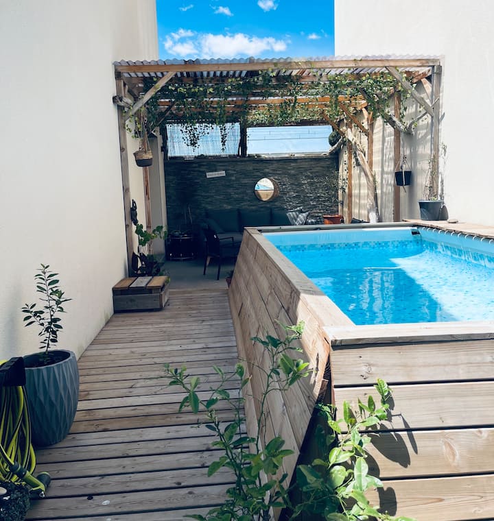 Sweet & Cozy Home By The Beach - Frontignan
