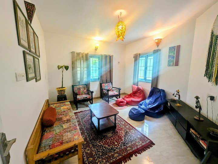 Double Room With Balcony: Bohemian Hideaway - コダイカナル
