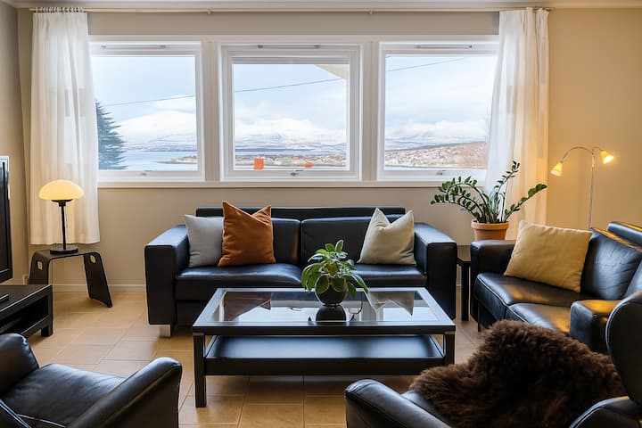 Bright & Modern Apartment With Stunning View - Tromsø