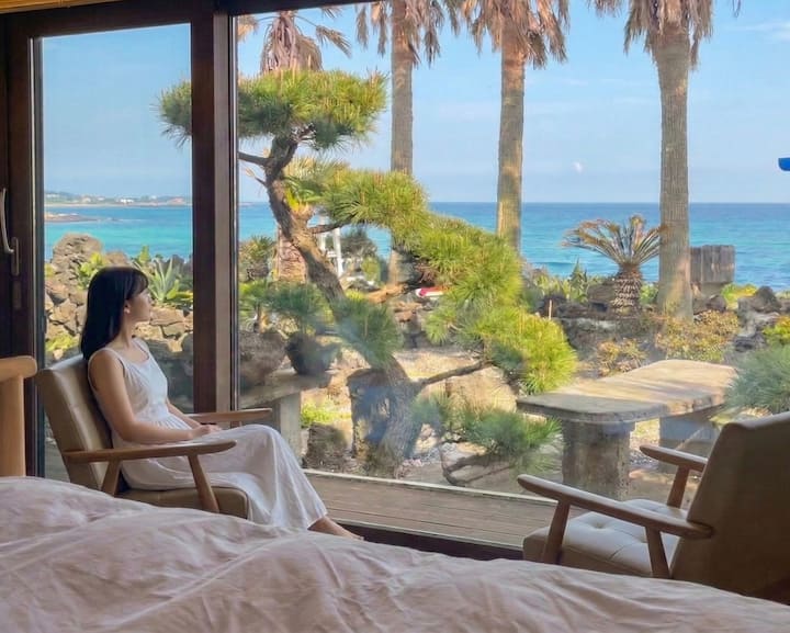 압도적인 바다 뷰, 제주속발리, 눈뜨면 일출봉,우도,예쁜바다, 노천탕_발리인제주102 - 구좌읍